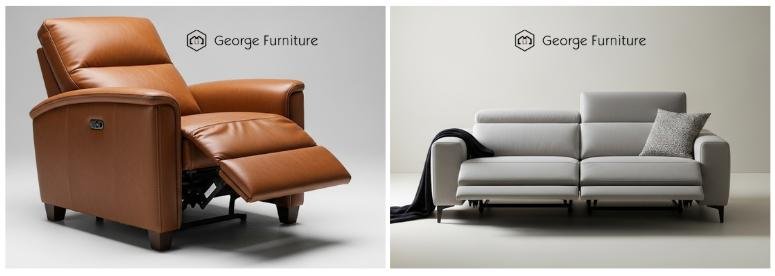 Guide to choosing the best Modern Reclining Sofa - George's Furniture ...