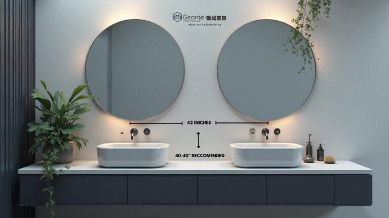 How High Should a Mirror Be? The Standard Mirror Height & Placement ...